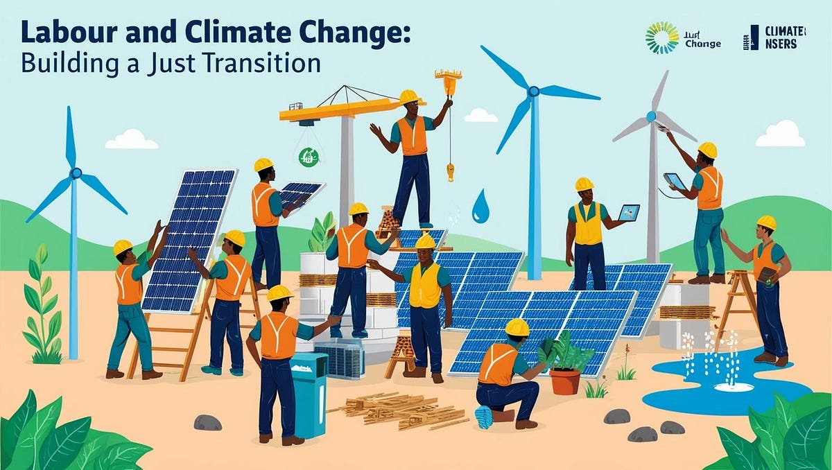 Labour and Climate Change Building a Just Transition: | by ...