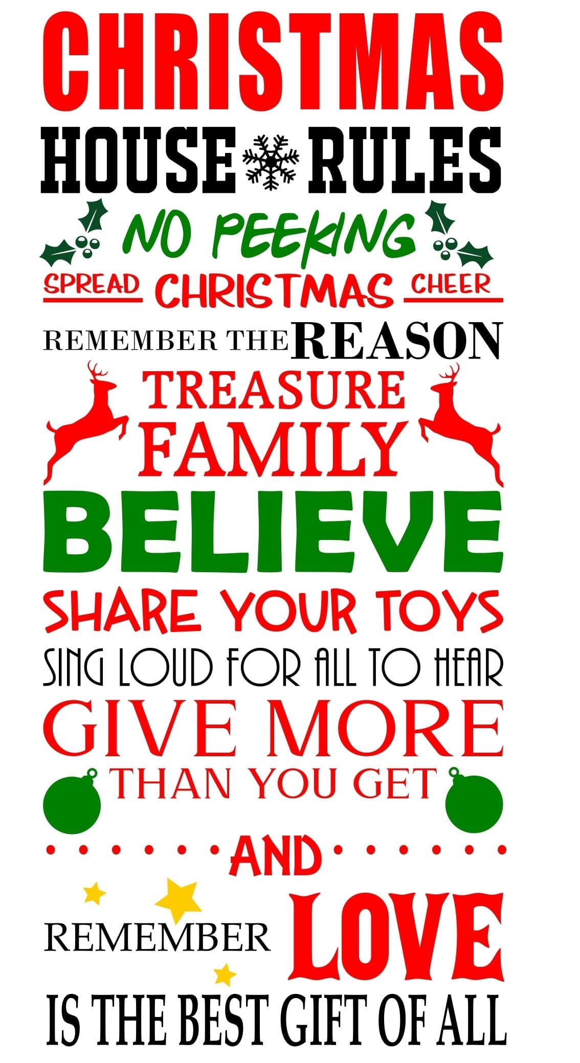 Christmas house rules! | by Jaclyn Swan | Jul, 2024 | Medium