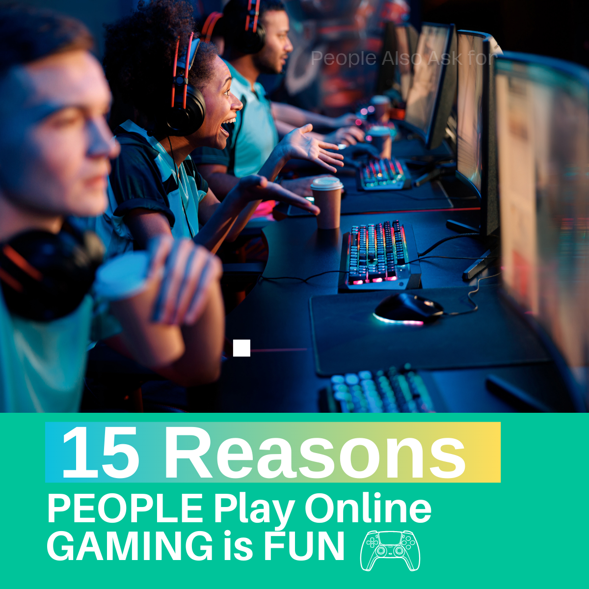 15 Reasons PEOPLE Play Online GAMING is FUN | by R-EED | J-EET | Medium