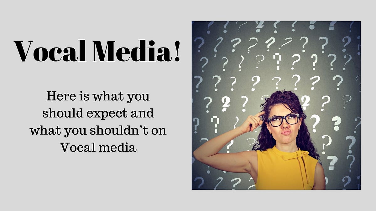 Vocal Media is Giving Away Two Months of Premium Membership For Free ...