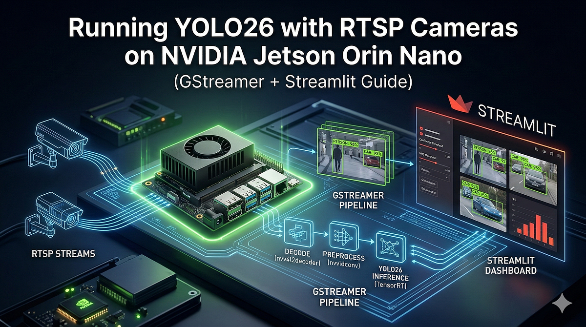 Running YOLO26 with RTSP Cameras on NVIDIA Jetson Orin Nano(GStreamer ...