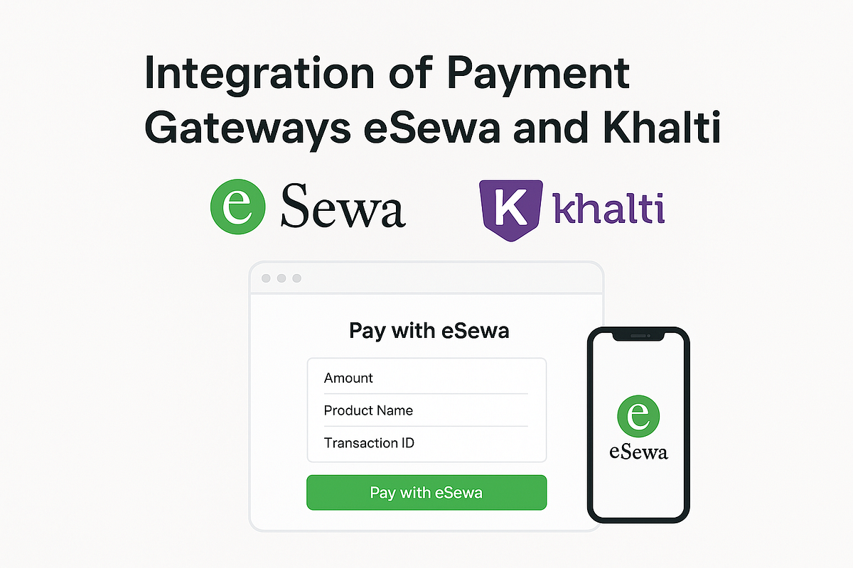 Integration of eSewa and Khalti Payment Gateways in Next.js 15 | by ...