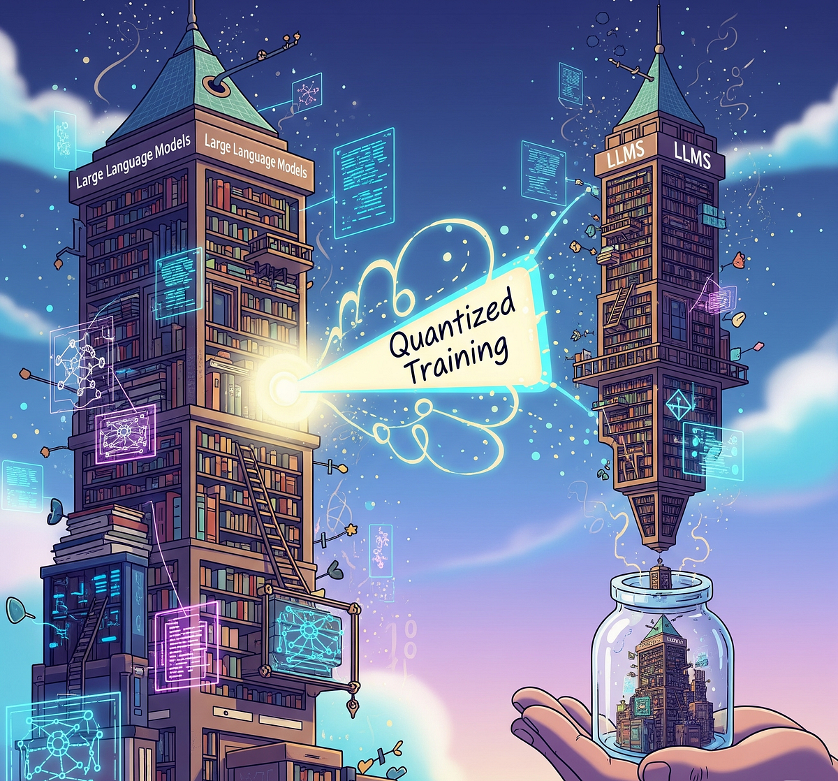 Shrinking LLMs by Quantized Training | by M | Foundation Models Deep Dive | Aug, 2025 | Medium