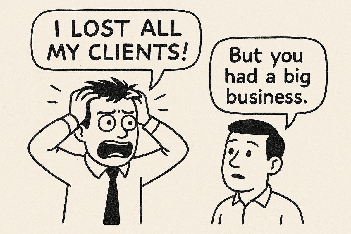 How My Friend Lost 100 Clients in One Day — And Built a Stronger ...
