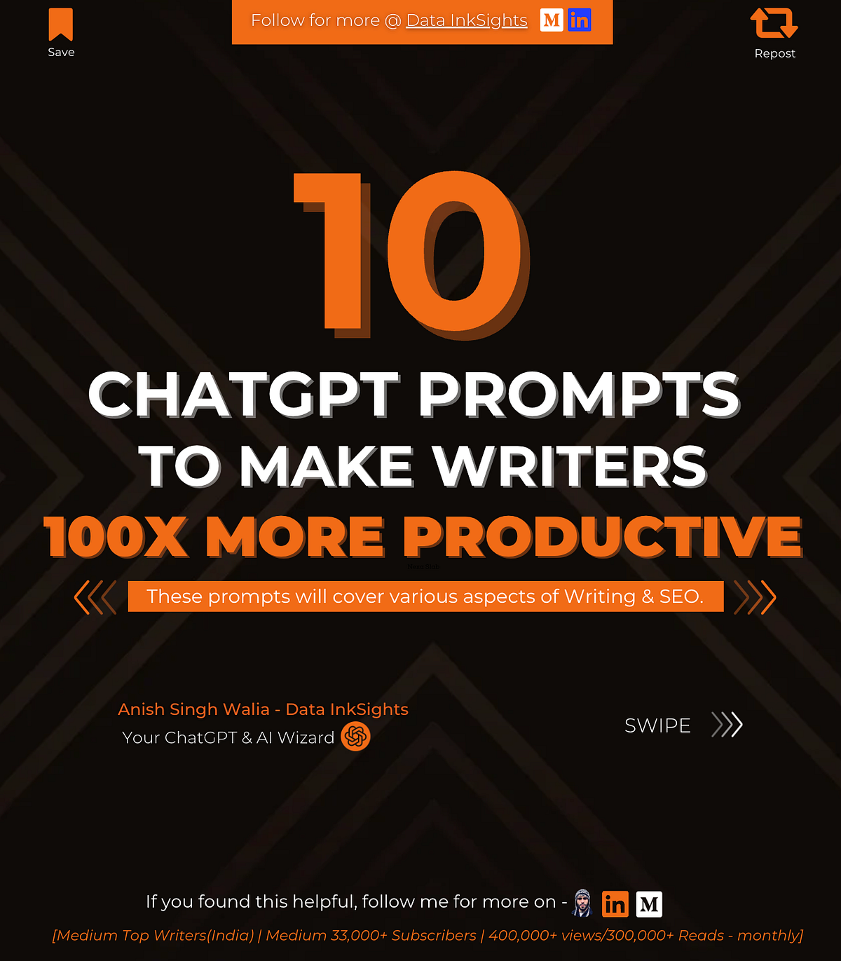 Top 10 Secret ChatGPT-4o Hacks To Make Writers 100x More Productive ...
