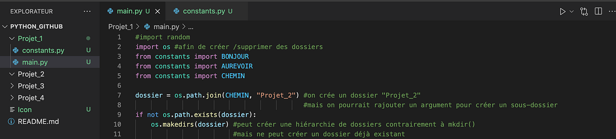 Python : petite utilisation du module os | by Boris Rose | Medium