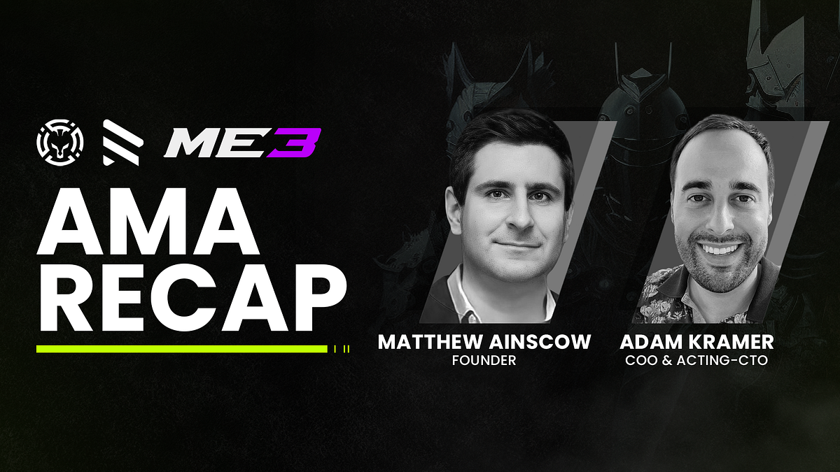 Me3 Brings Fairness and Fun to DeFi: Recap of the CryptoKnights AMA ...