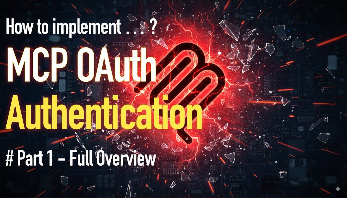 MCP Authorization Flow — Securing Your Multi-Agent System | by Kartik Marwah | The AI Language ...