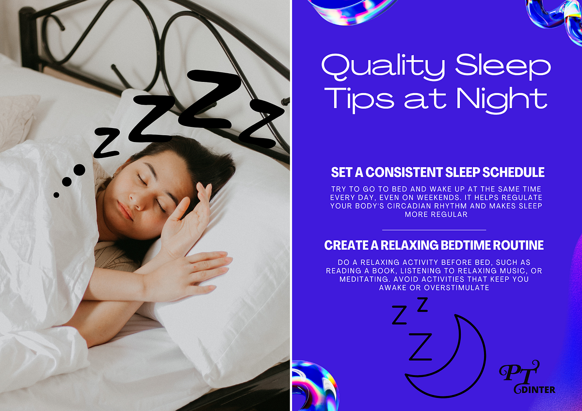 Sleep hygiene — The key to a restful night’s sleep | by Peter Dinter ...