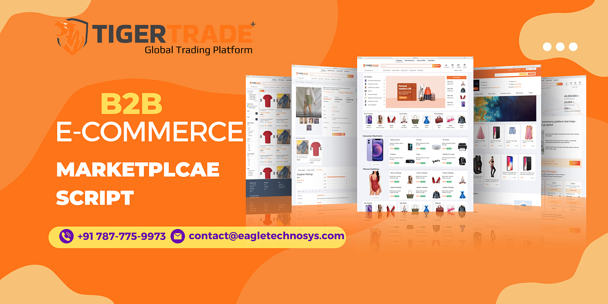 B2B E-commerce Marketplace Script For B2B Companies - e-commercesoftwares - Medium