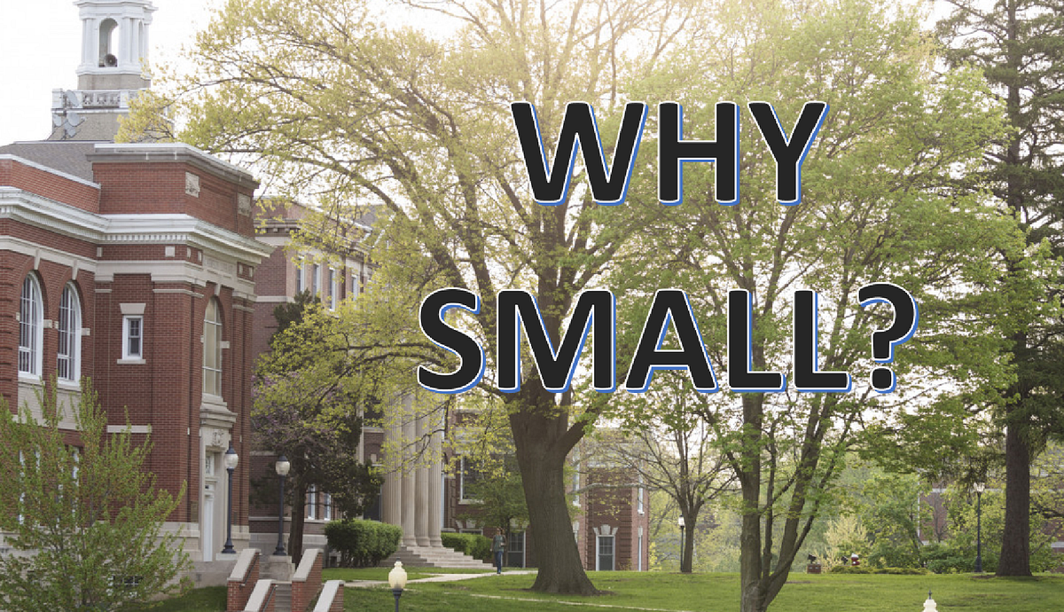 30 reasons to consider small colleges — -V. Peter Pitts, M.A. | by V ...