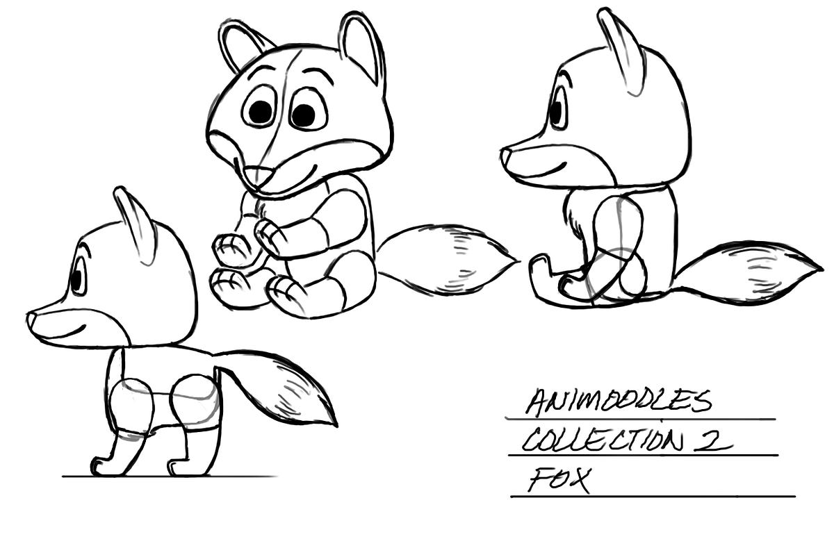 Cute Disney Pixar Sketches