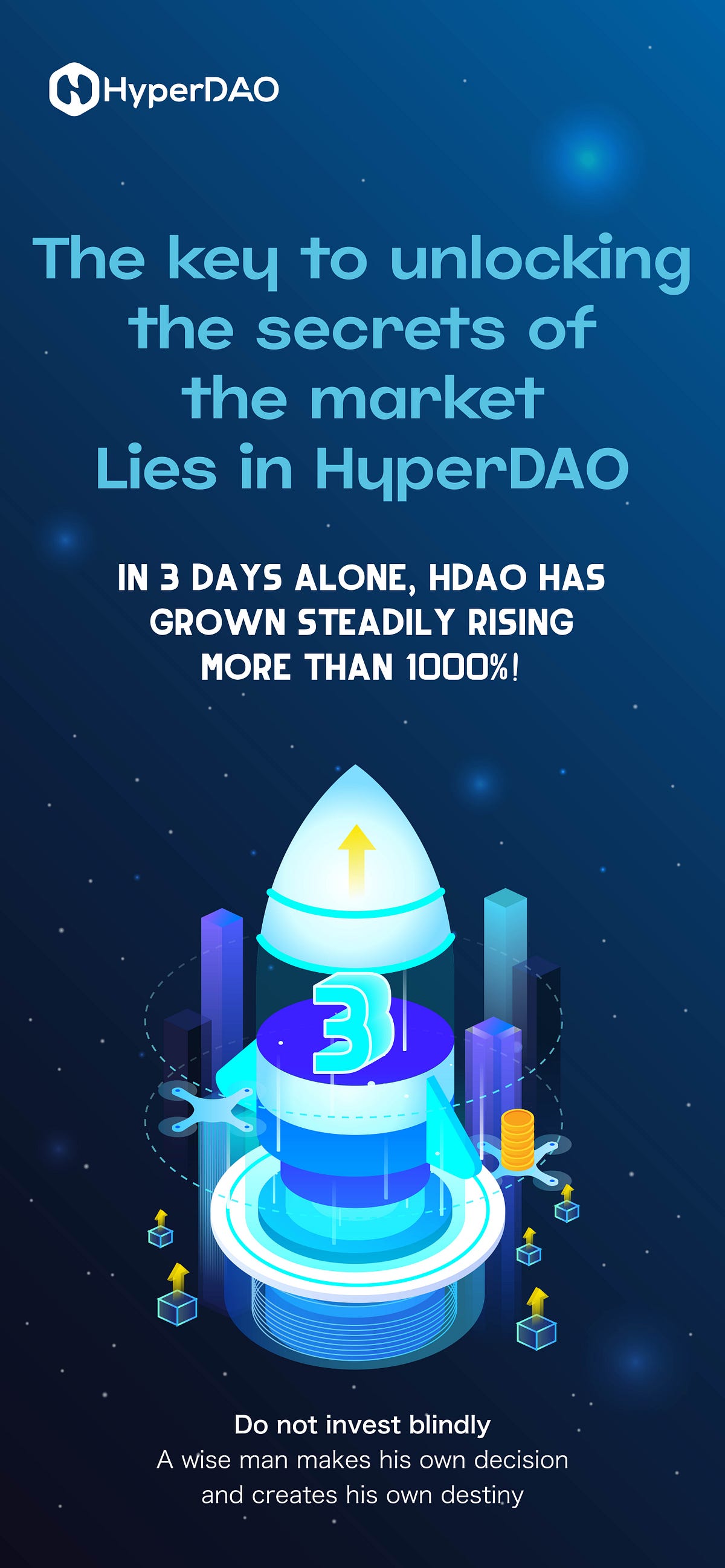 The key to unlocking the secrets of the market Lies in HyperDAO In 3 ...