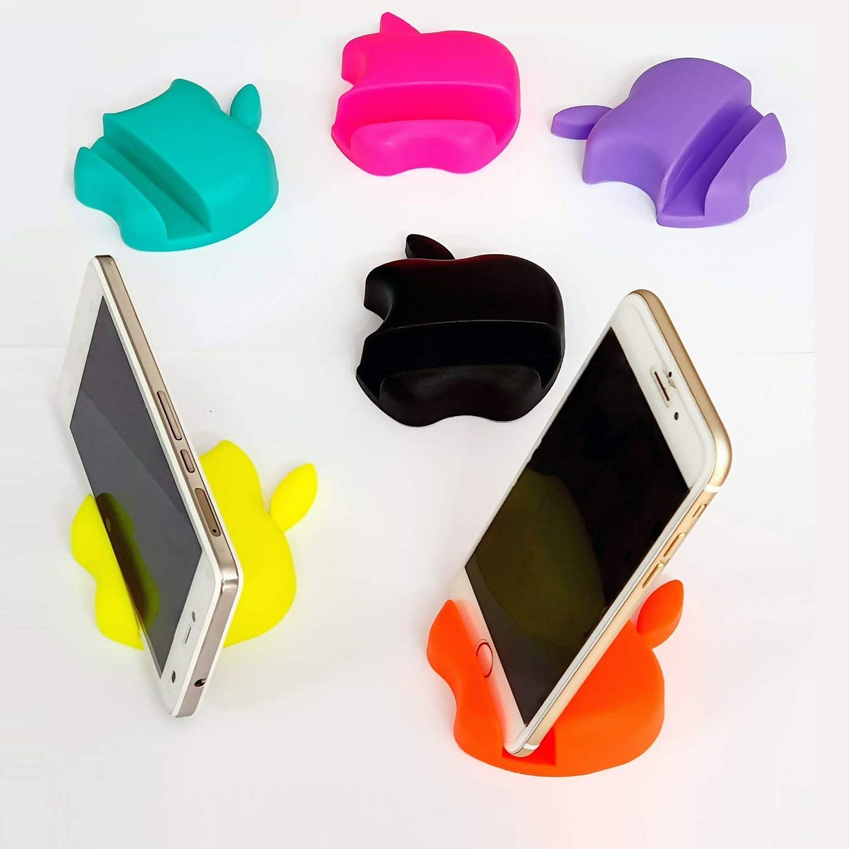 Apple Shape Mobile Stand - Celltophone - Medium