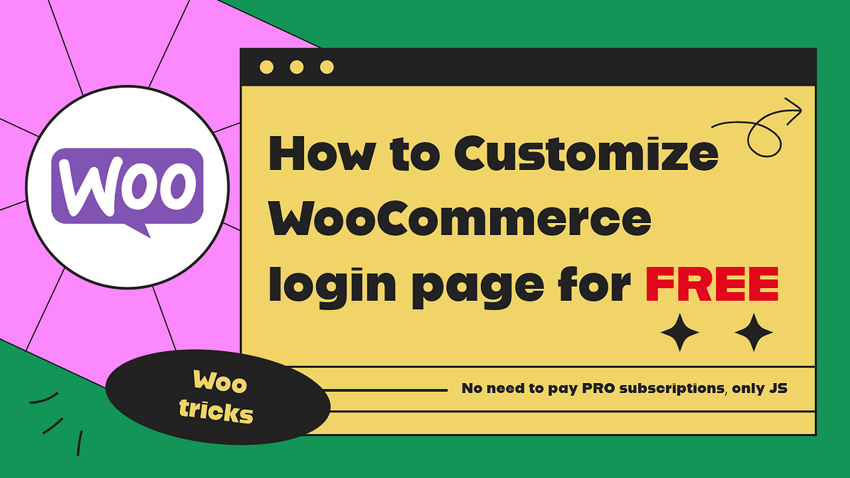 Customize a WooCommerce page for FREE! | by Hassouna Abderrahmen | Medium