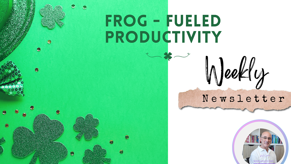 Frog-Fueled Productivity: A Guide to Tackling Tasks Like a Pro | by Paul Simos | Human Behavior ...