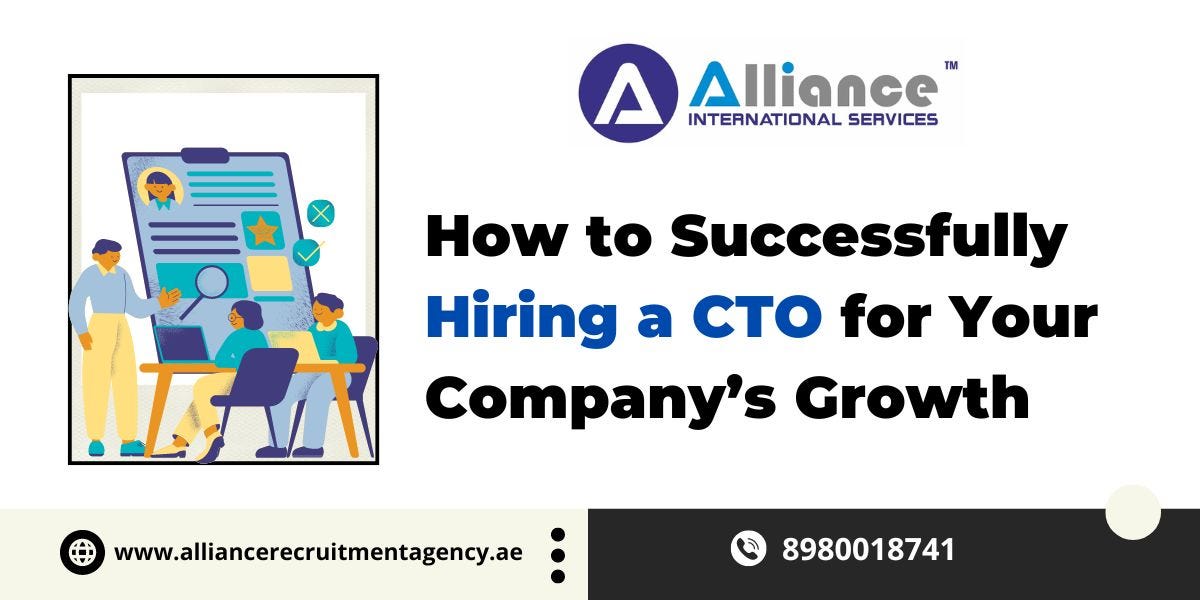 How to Successfully Hiring a CTO for Your Company’s Growth | by Alliance Recruitment Agency ...