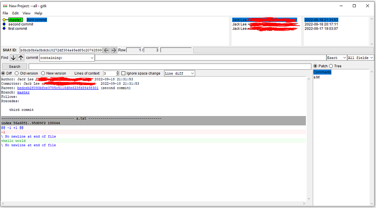 如何查看提交紀錄-gitk 圖形化介面介紹 - LowSugarCoke - Medium