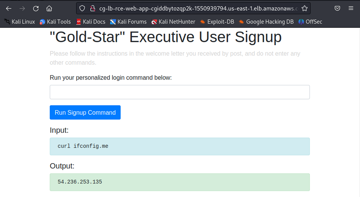 CloudGoat : rce-web_app write-up (“Lara” pathway) | by Cyber Anom | Medium
