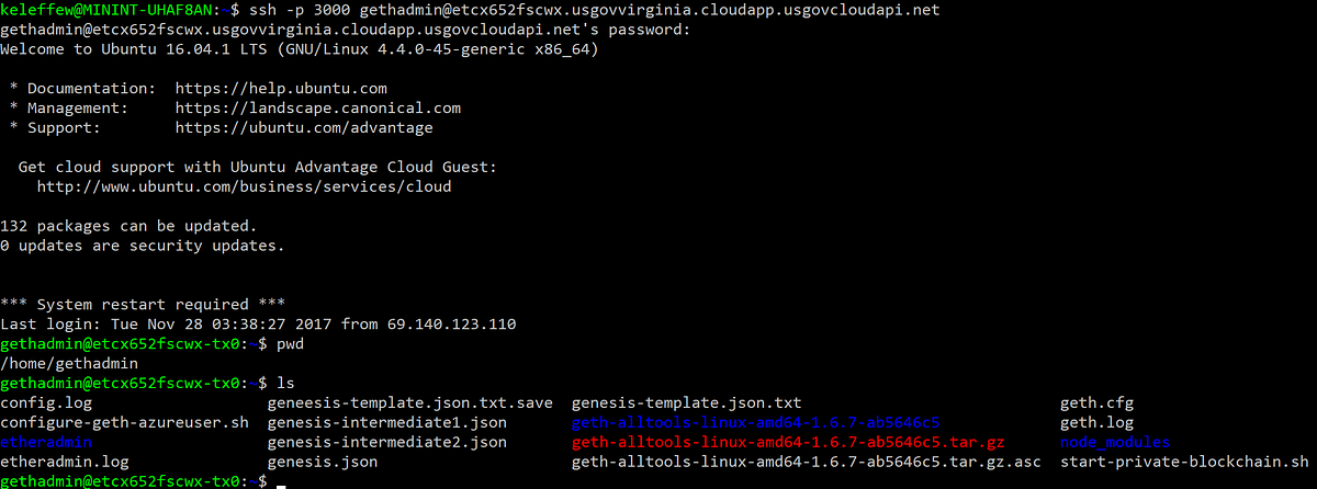 Quickstart Guide: Bootstrap a custom Ethereum network in Azure ...