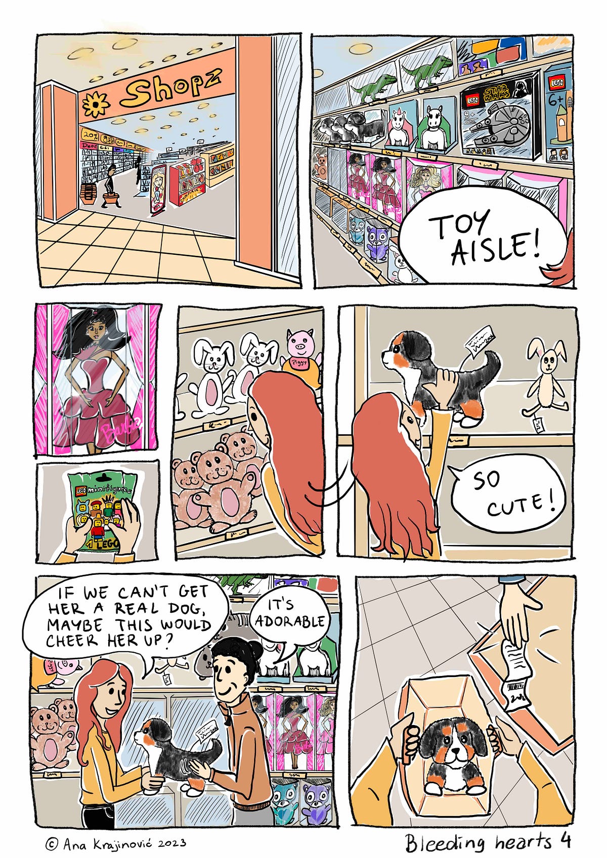 Bleeding hearts: Part I. A comic about my grandma | by Ana Krajinovic ...