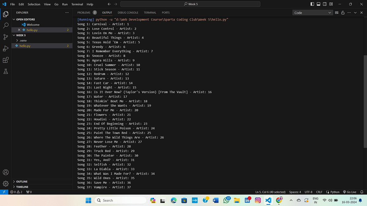 TIL- Backend Week 1-Sparta Coding Club | by Sharan Nallathuru | Mar, 2024 | Medium