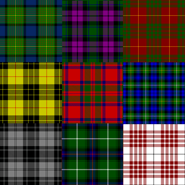 Scottish Kilt Pattern