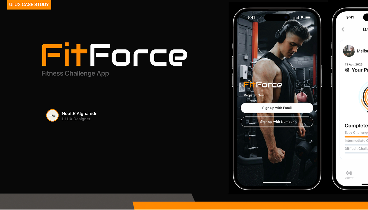 FitForce: Wellness app — A Case Study | by Nouf.R Alghamdi | Mar, 2024 | Medium