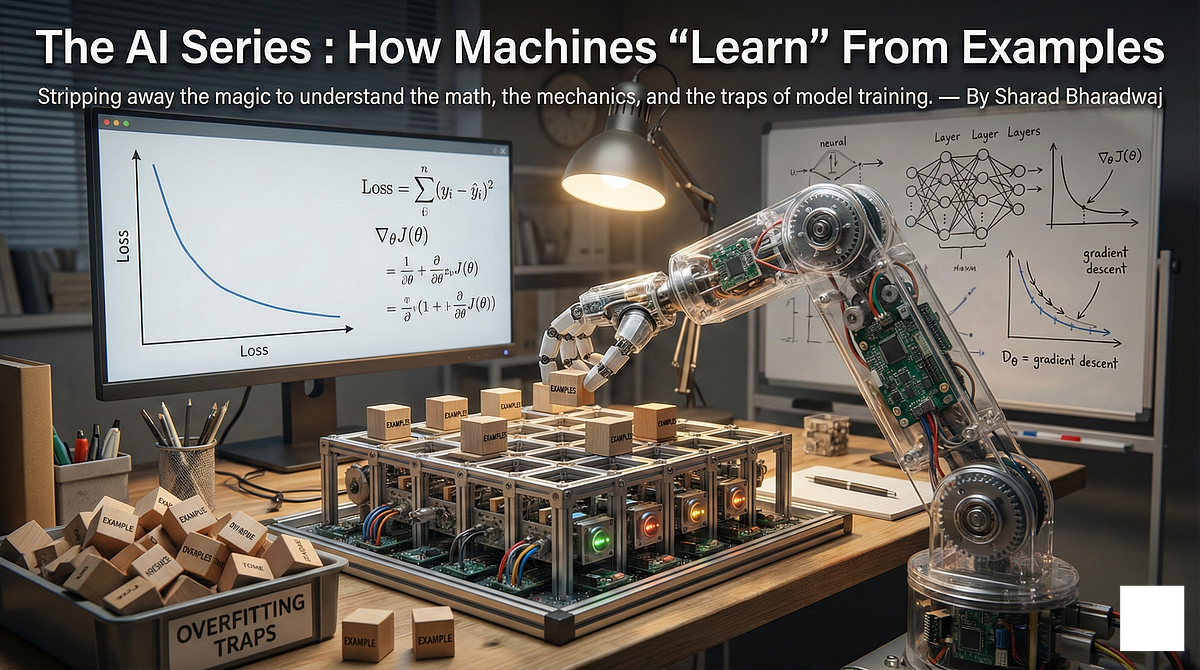 The AI Series : How Machines “Learn” From Examples | by Sharad ...