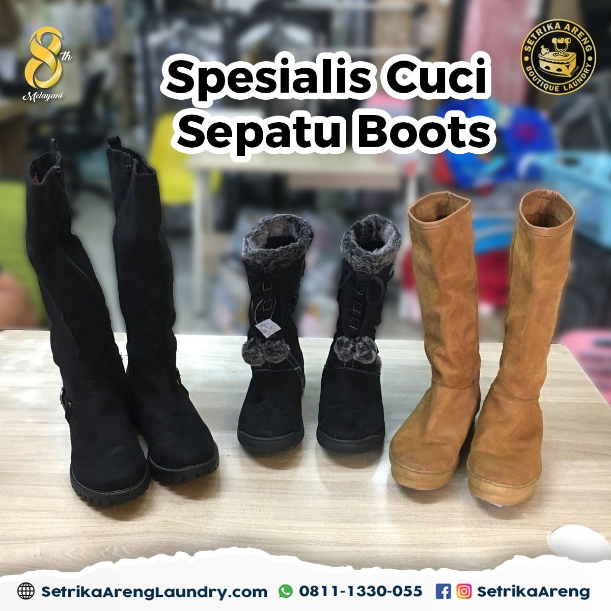 JAGONYA, Call 0811 1749 490, Laundry Sepatu Premium Sentul City Bogor ...