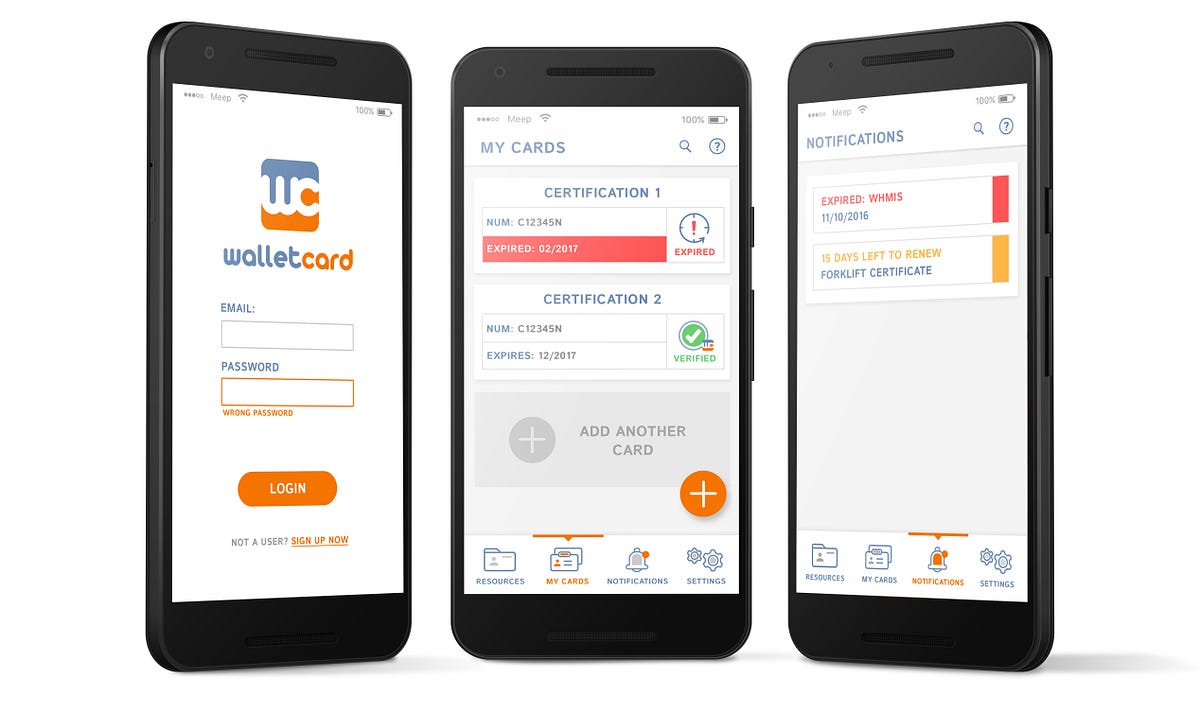 Walletcard | Cloud based certificate management app | by Nijhum Nijhum ...