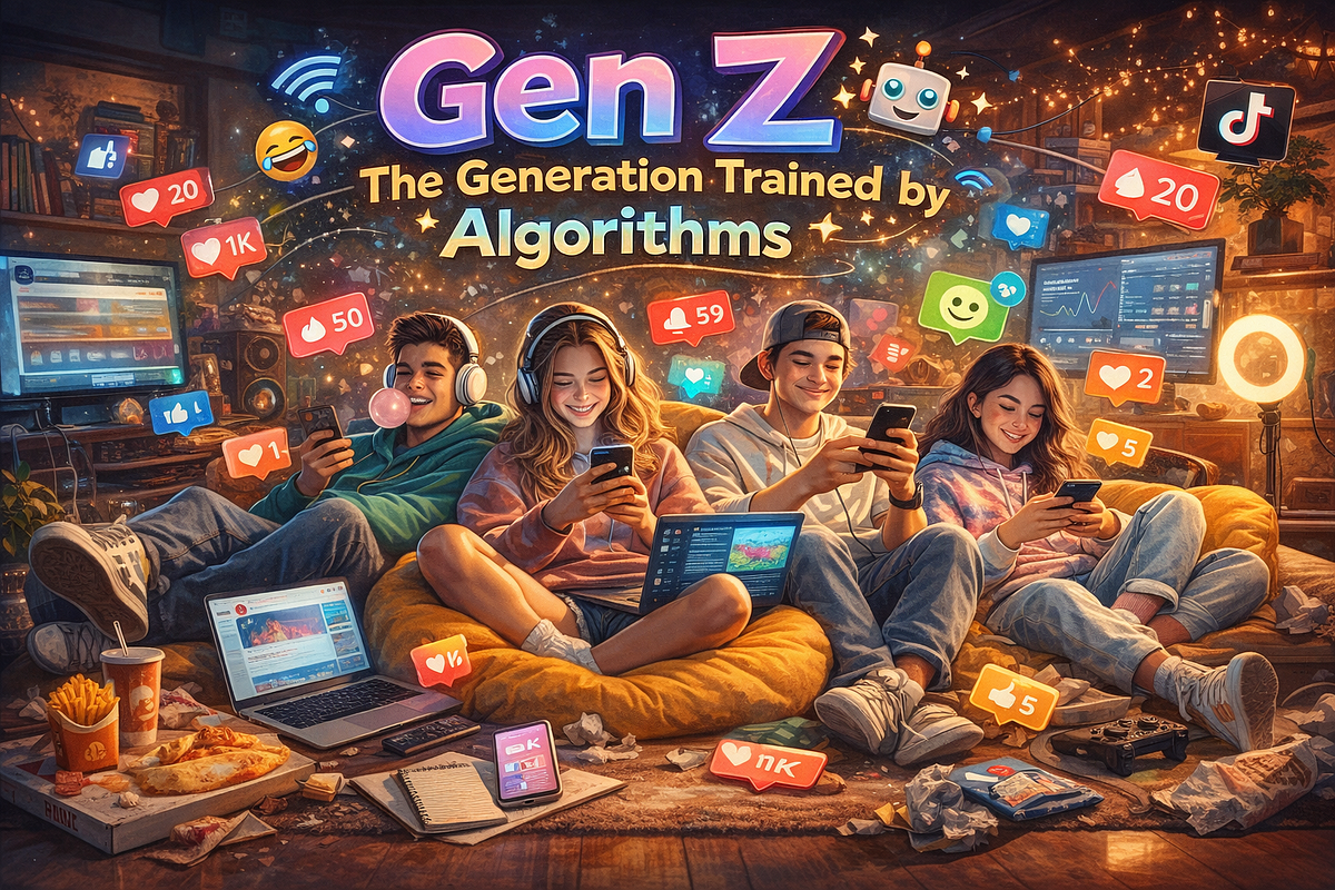 Gen Z: The Generation Trained by Algorithms 😄 | by Sandeep D. | Medium