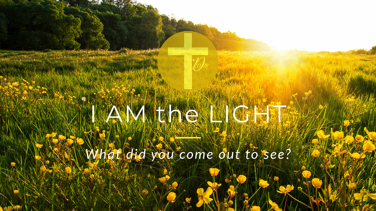 What do you see?. “‘Behold, I send My messenger before… | by Dawn Dyson ...