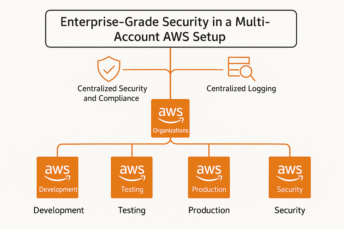 How to Implement Enterprise-Grade Security in a Multi-Account AWS Setup | by Sharath S | Jul ...