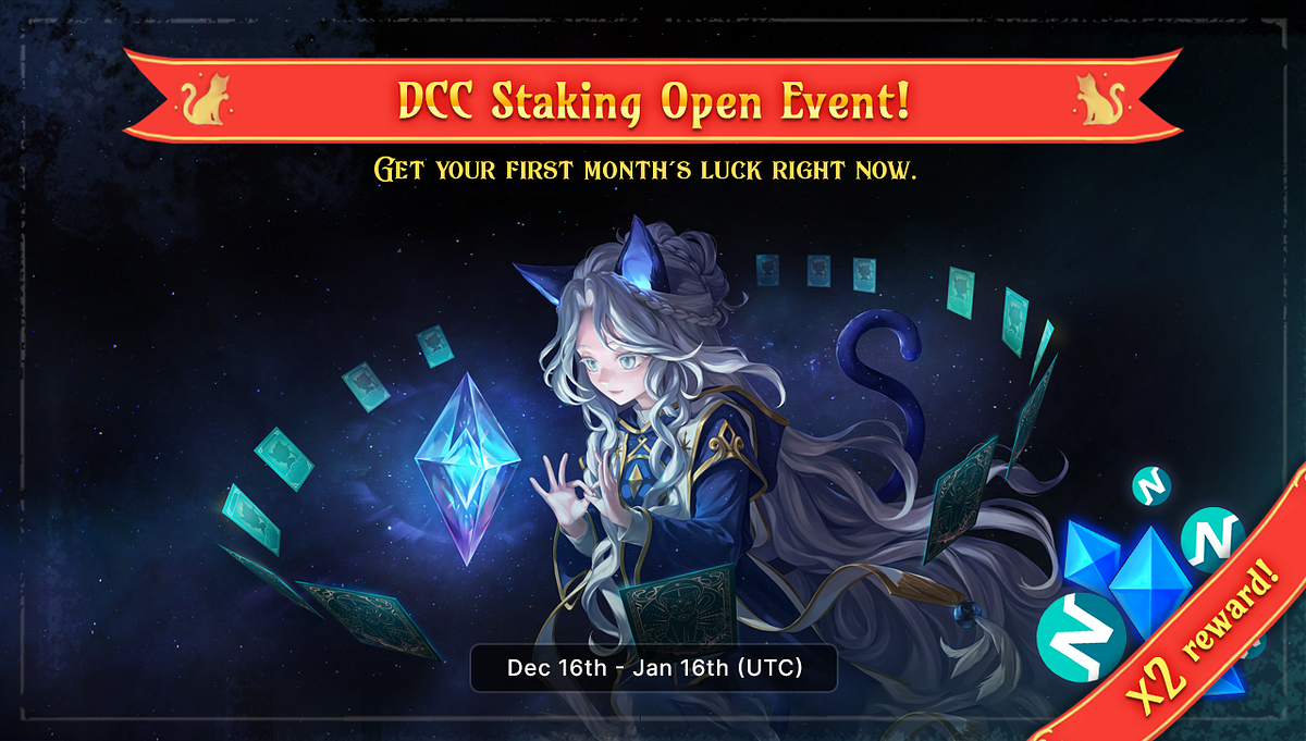 [D:CC Event] Early Cat Promotion🌅😺 (for D:CC NFT Staking) | by Nine Chronicles | Nine Chronicles ...