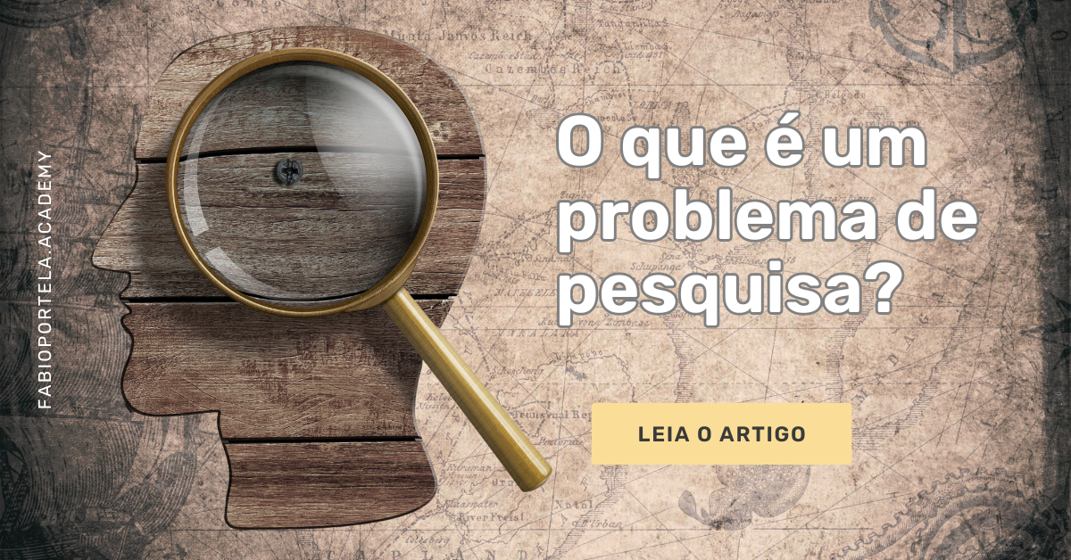 O que é um problema de pesquisa e como defini-lo corretamente | by Fábio Portela | AtheNEO | Medium