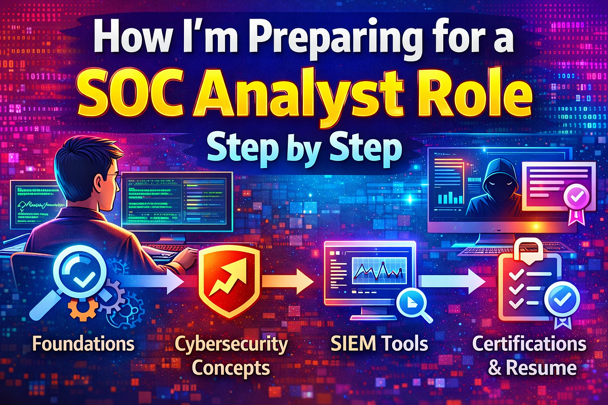 How I’m Preparing for a SOC Analyst Role Step by Step | by Abhinsubej ...