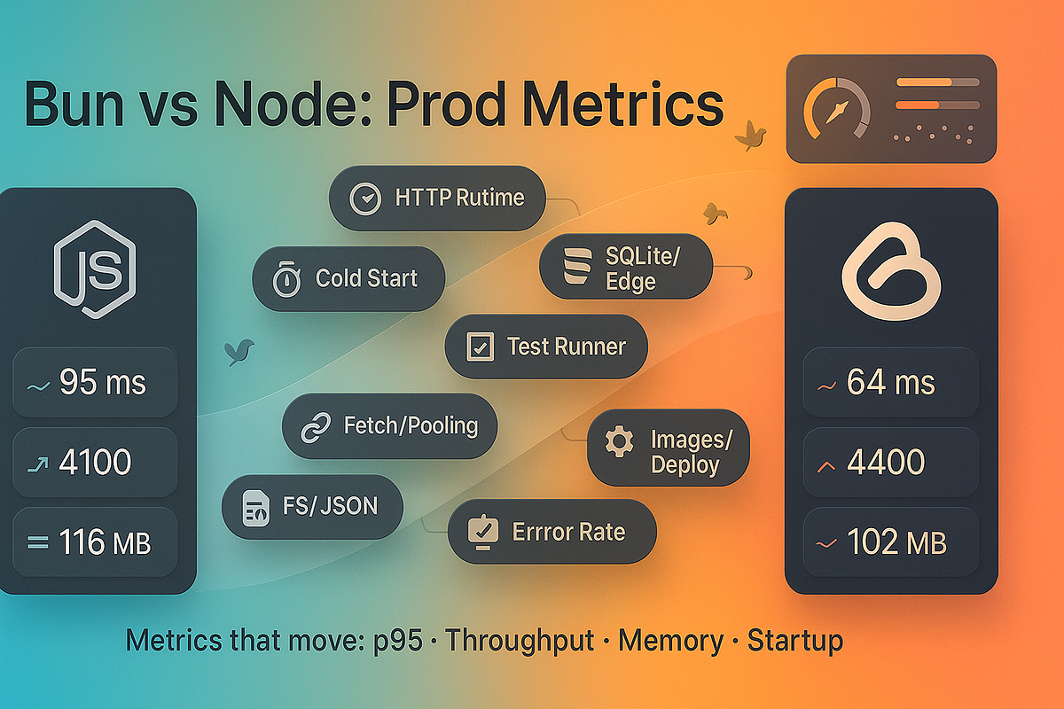 9 Bun vs Node Decisions That Change Prod Metrics | by Thinking Loop | Medium