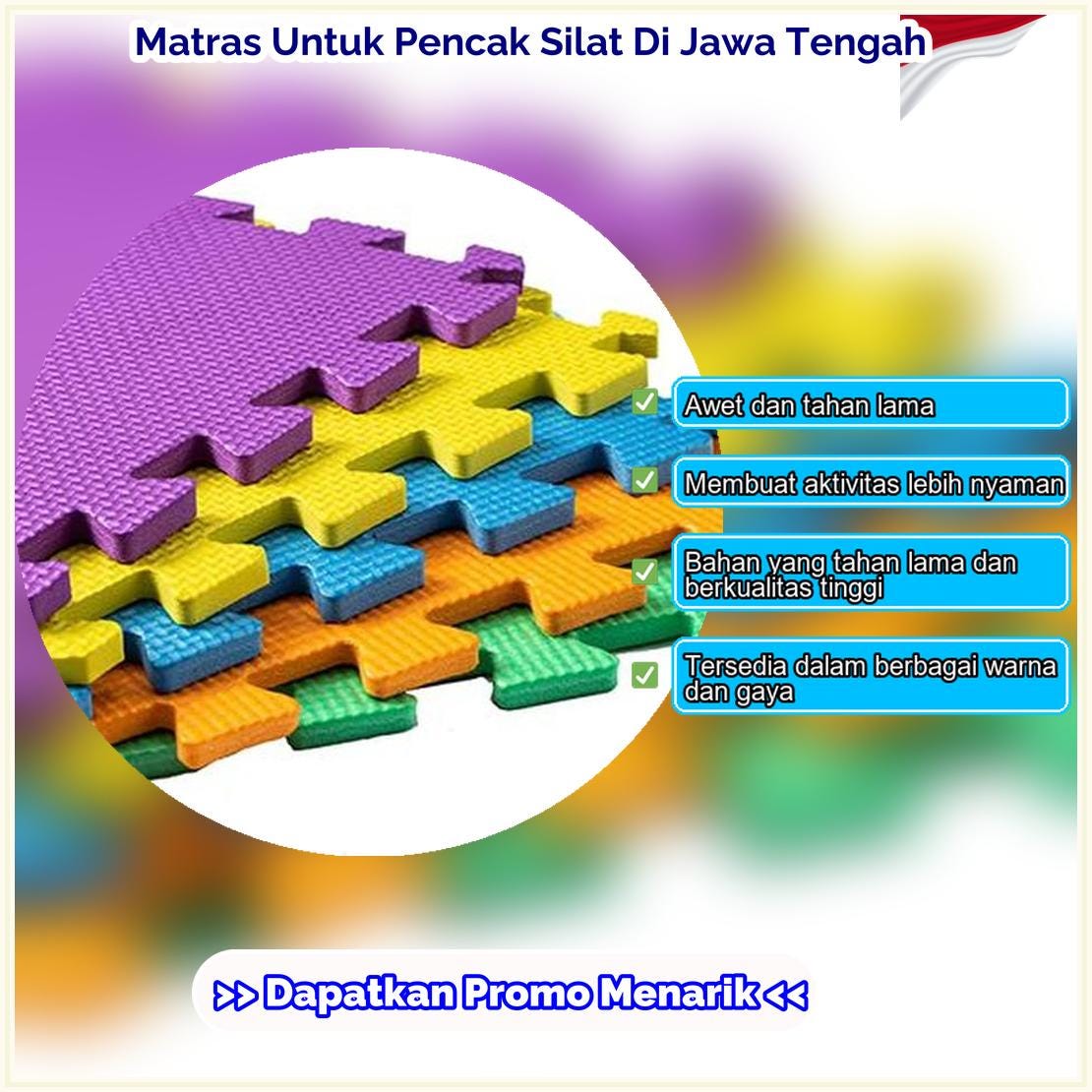 Matras Untuk Pencak Silat Di Jawa Tengah - Matras Judo - Medium