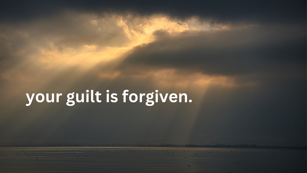 When Guilt Knocks, Faith Answers. Guilt is a common affliction that ...