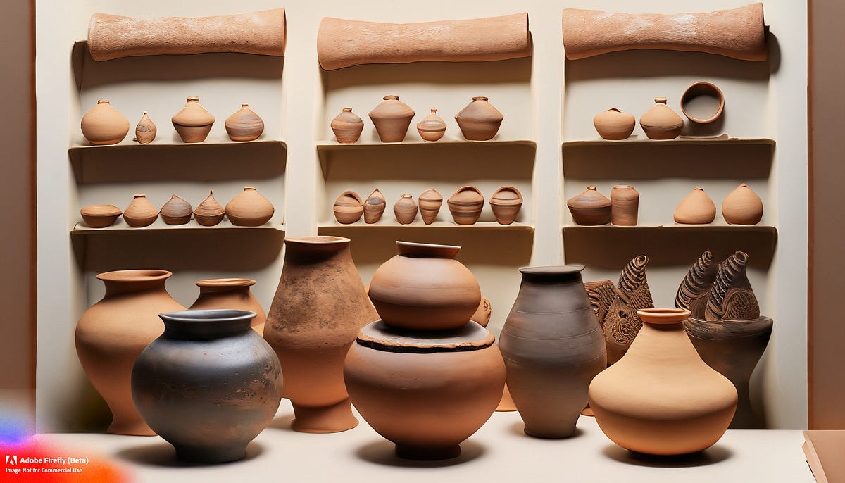 One AI Image: Studio of Ceramic Clay, Adobe Firefly Beta | by Mariia ...