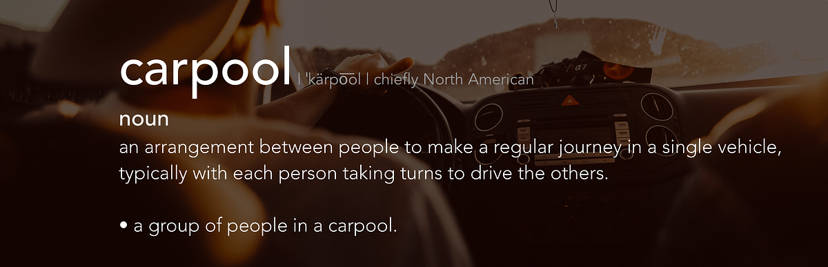 Carpooling VS Ride-sharing. TripBudy is a ridesharing platform that ...