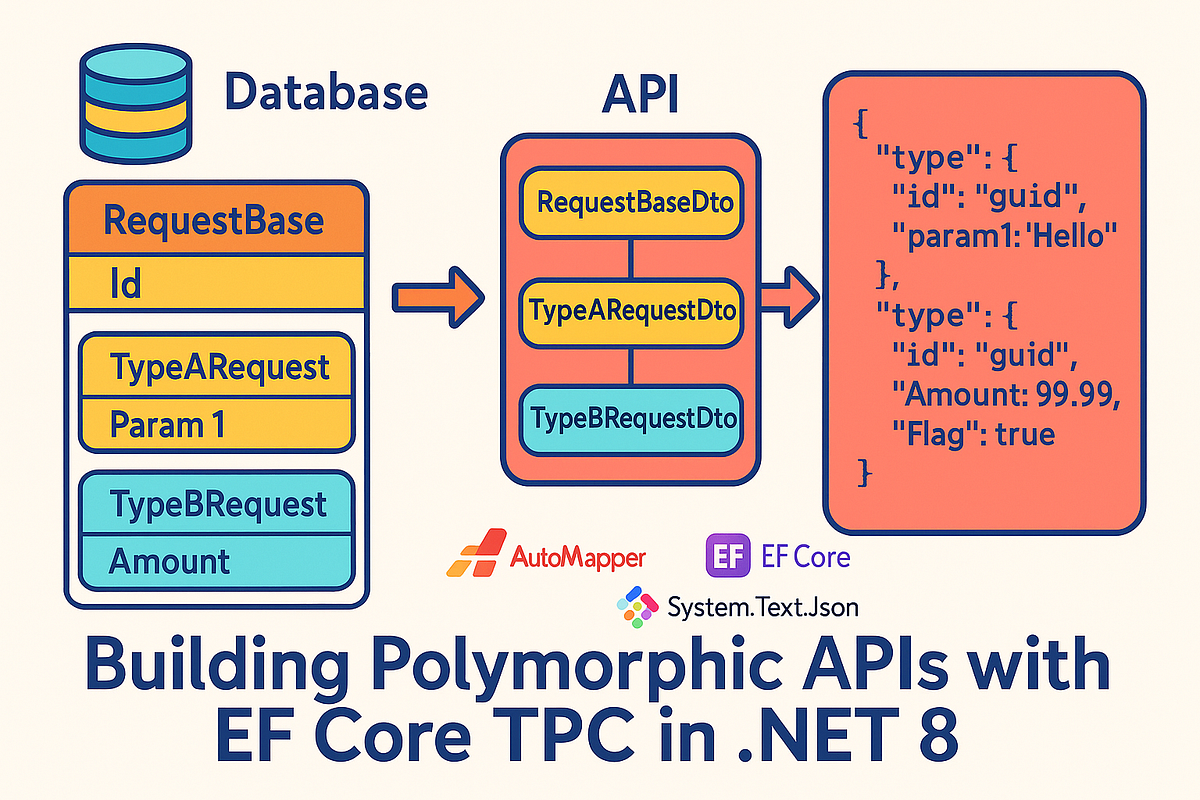 Building Polymorphic APIs with EF Core TPC in .NET 8 | by Bhavesh Injamara | Medium