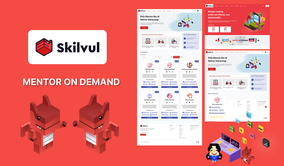 UX Case Study — Skilvul’s Mentor on Demand | by Felix Reinaldo | Medium