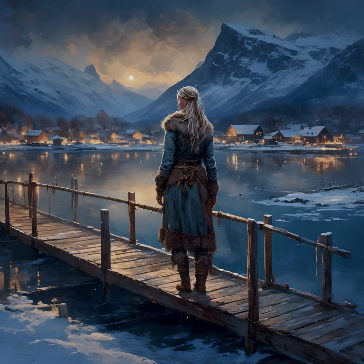 Visitors of the Sea-thatch. Every winter, she stoically awaits his ...