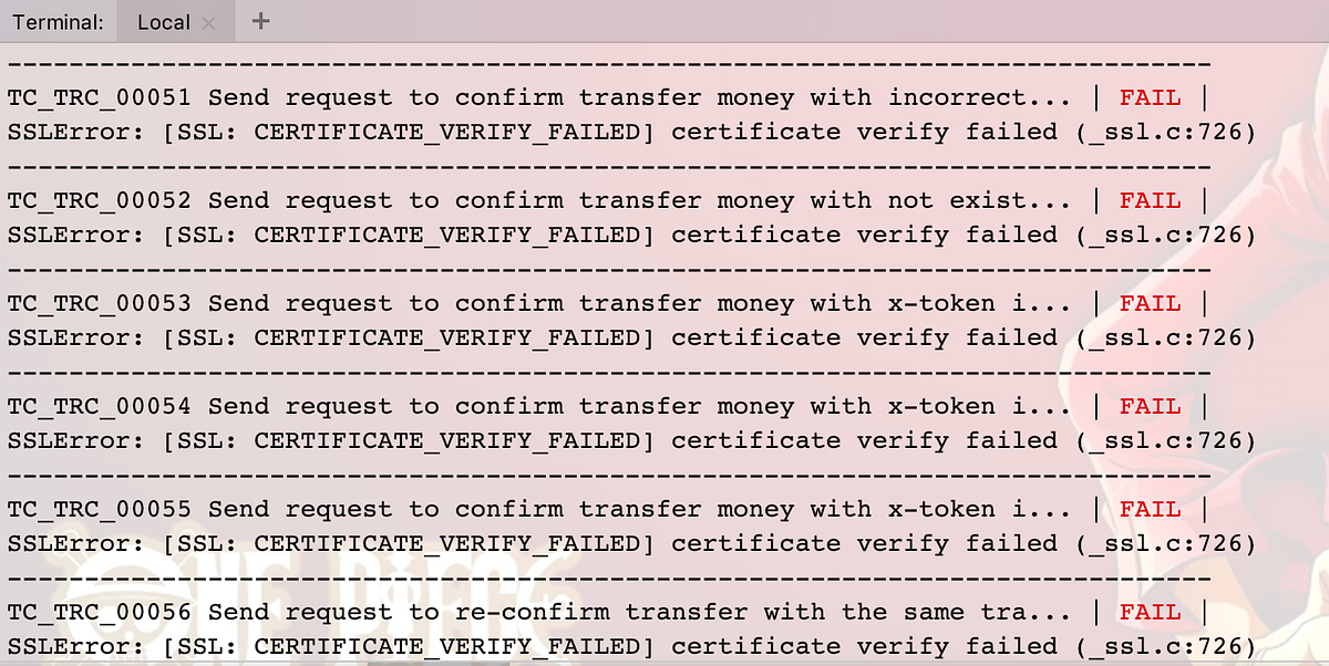 วิธีแก้ [ERROR] SSL CERTIFICATE_VERIFY_FAILED บน Robot Framework | by ...