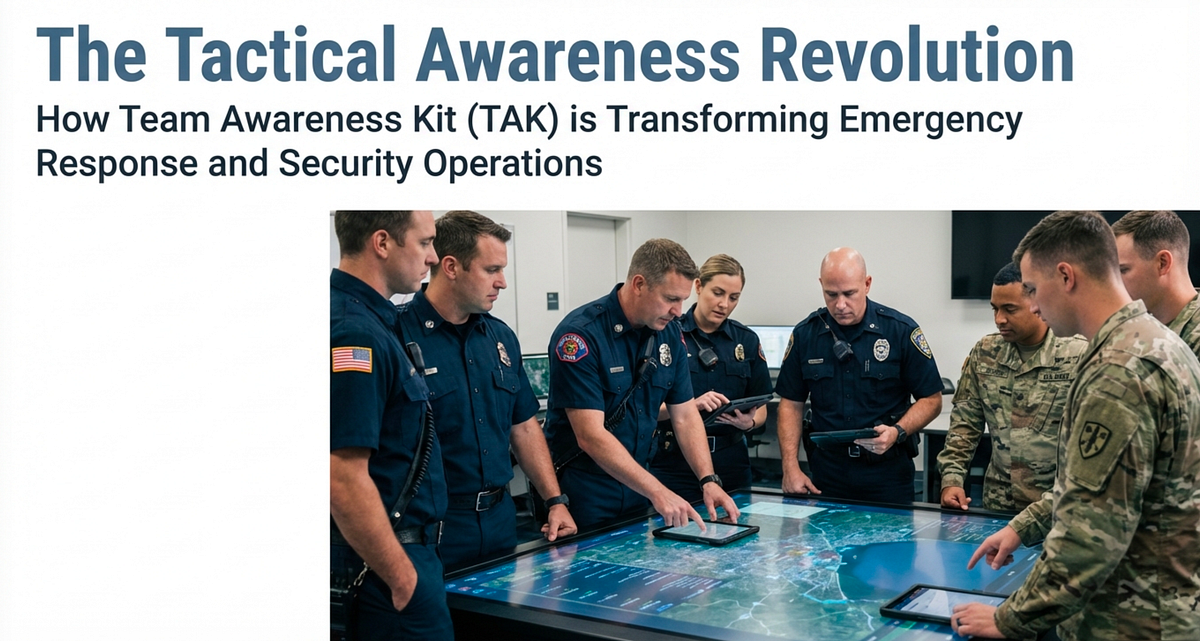 The Team Awareness Kit (TAK): The Tactical Situational Awareness ...