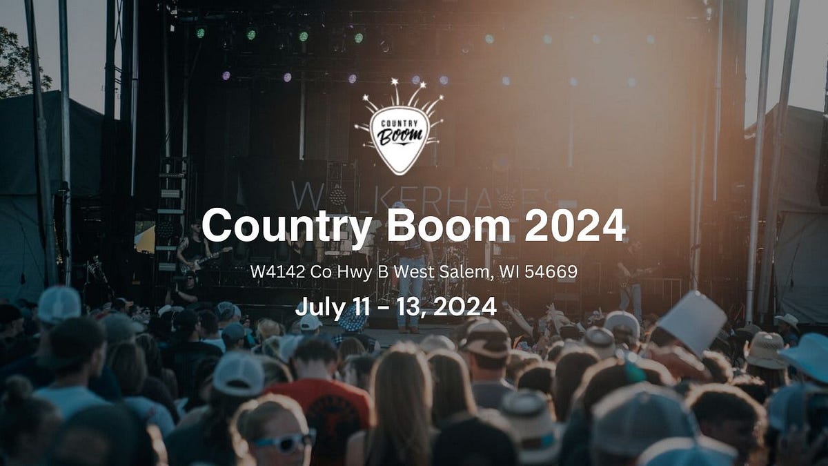 Country Boom 2024: Your Ultimate Country Music Experience | by My First ...