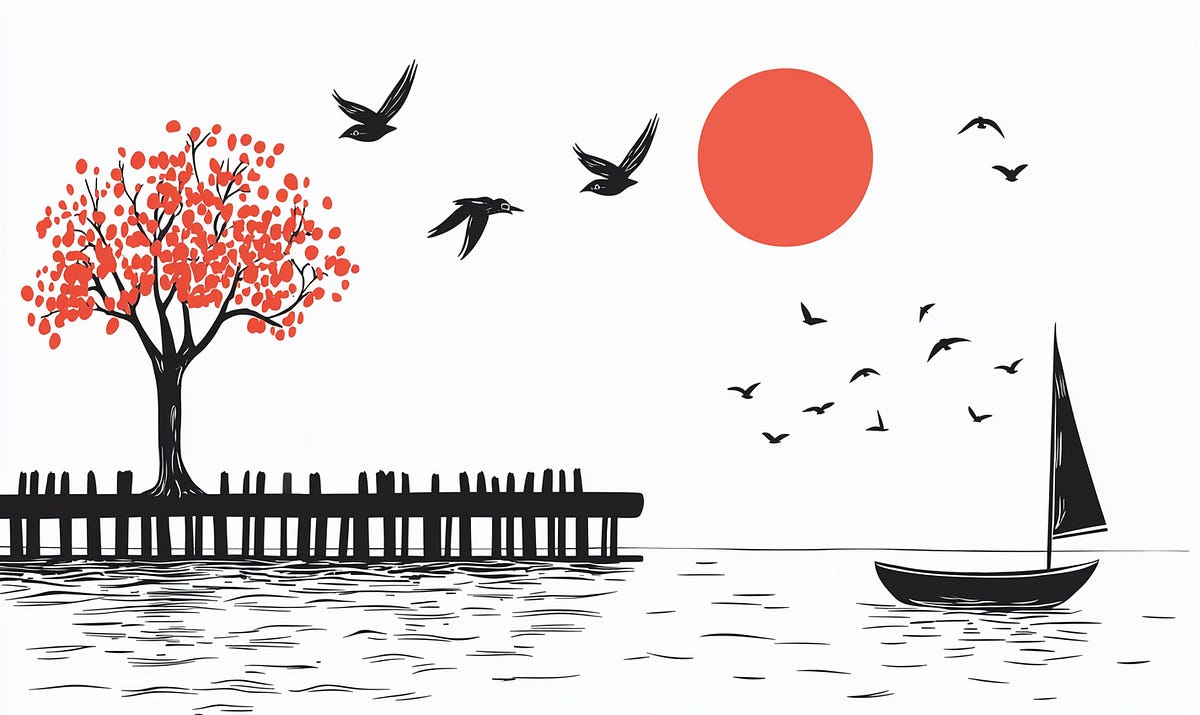 Hati yang Retak di Senja Terakhir | by Debi Kurnia Putra | Medium