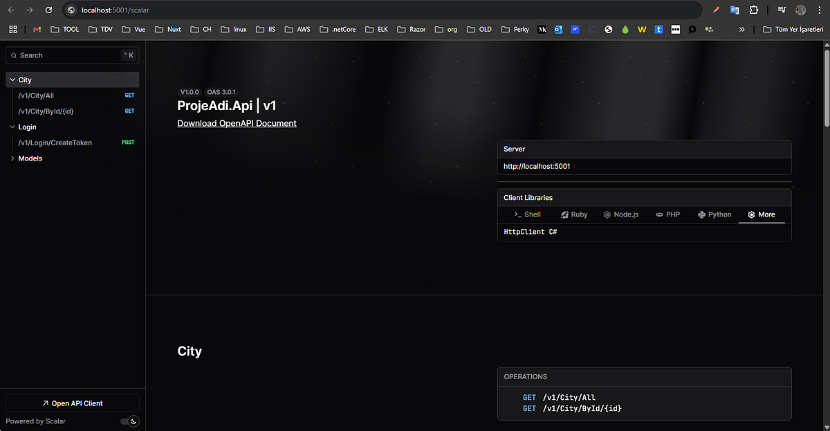 Scalar ile .net Core 9 Web API’leri Nasıl Belgelenir ve Otomatize ...